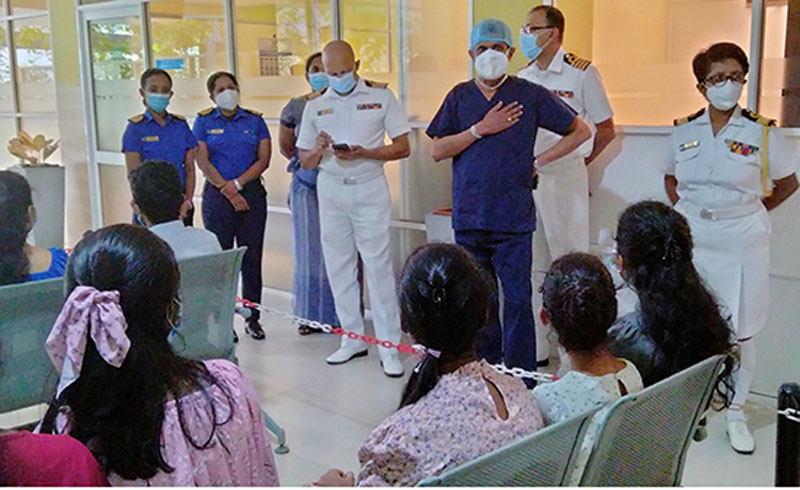 Navy General Hospital provides laboratory and clinical facilities to ...