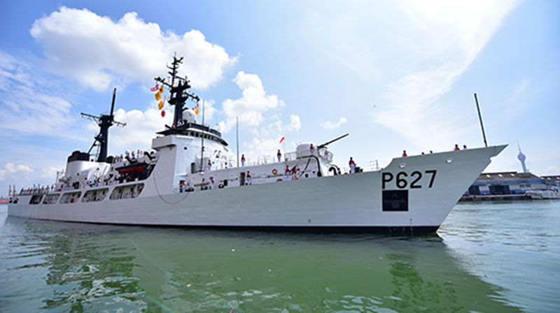 Offshore Patrol Vessel P 627 - the most recent addition to SLN fleet ...