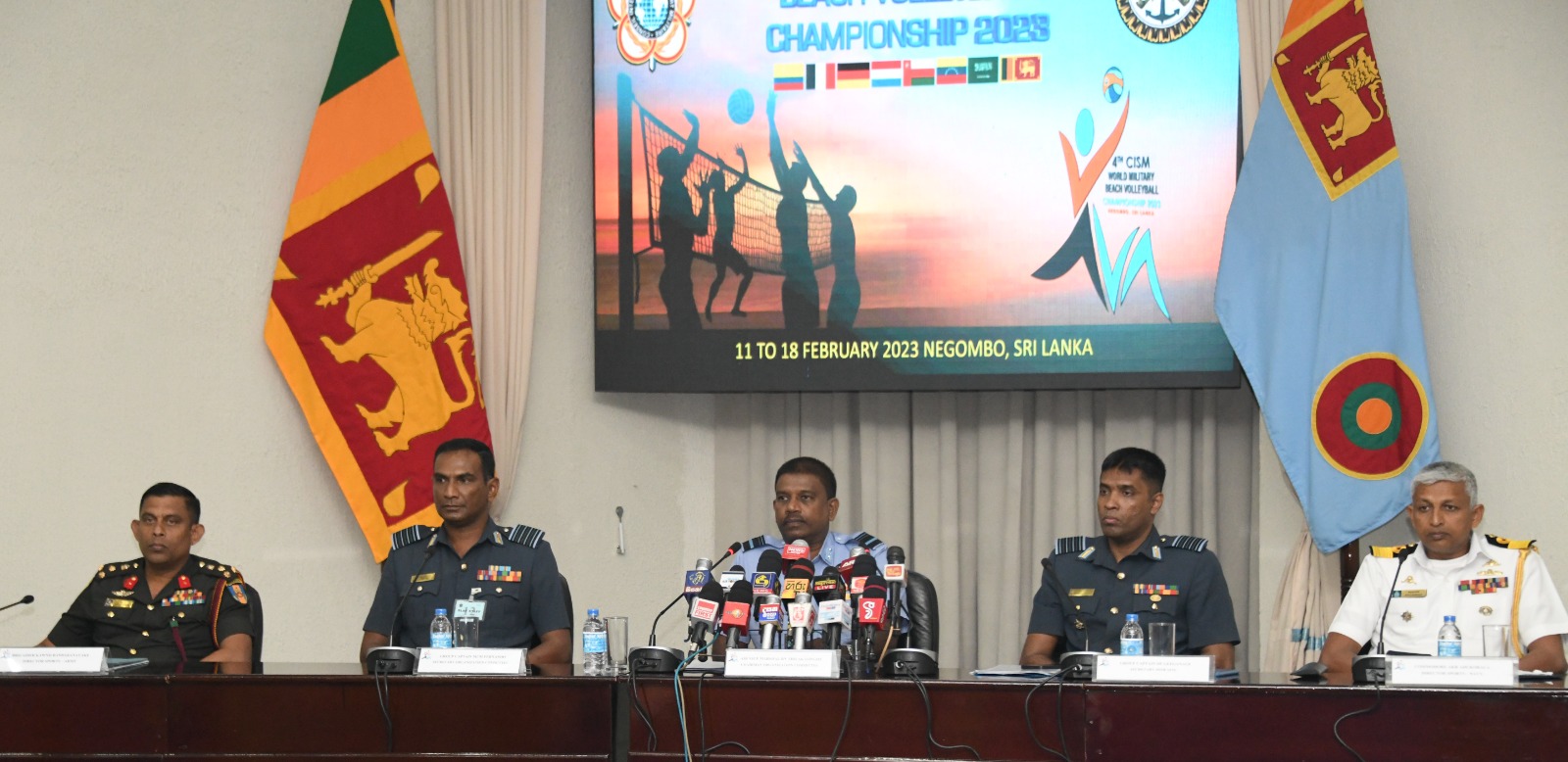 SRI LANKA HOSTS 4TH CISM WORLD MILITARY BEACH VOLLEYBALL CHAMPIONSHIP ...