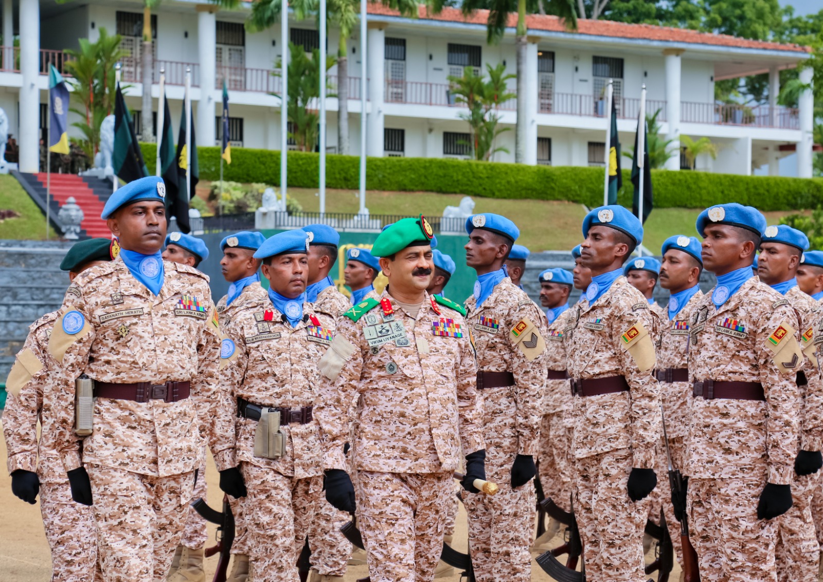5th Army Contingent Ready for Departure to Serve UN in MINUSMA - Ceylon ...