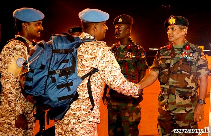 5th CCC of the Army Leaves for UN Peacekeeping in Mali - Ceylon Daily News