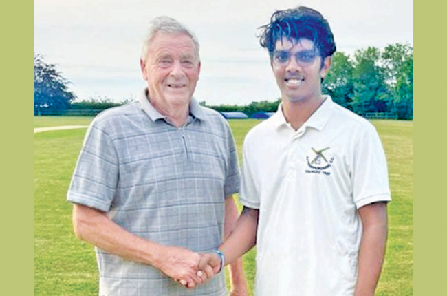 Manith wins Young Player of the Year award in England - Ceylon Daily News