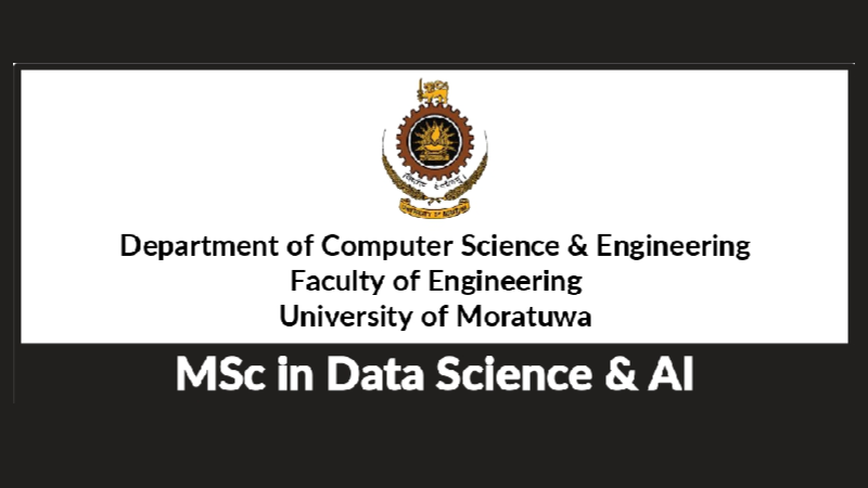 MSc in Data Science & Artificial Intelligence – University of Moratuwa ...